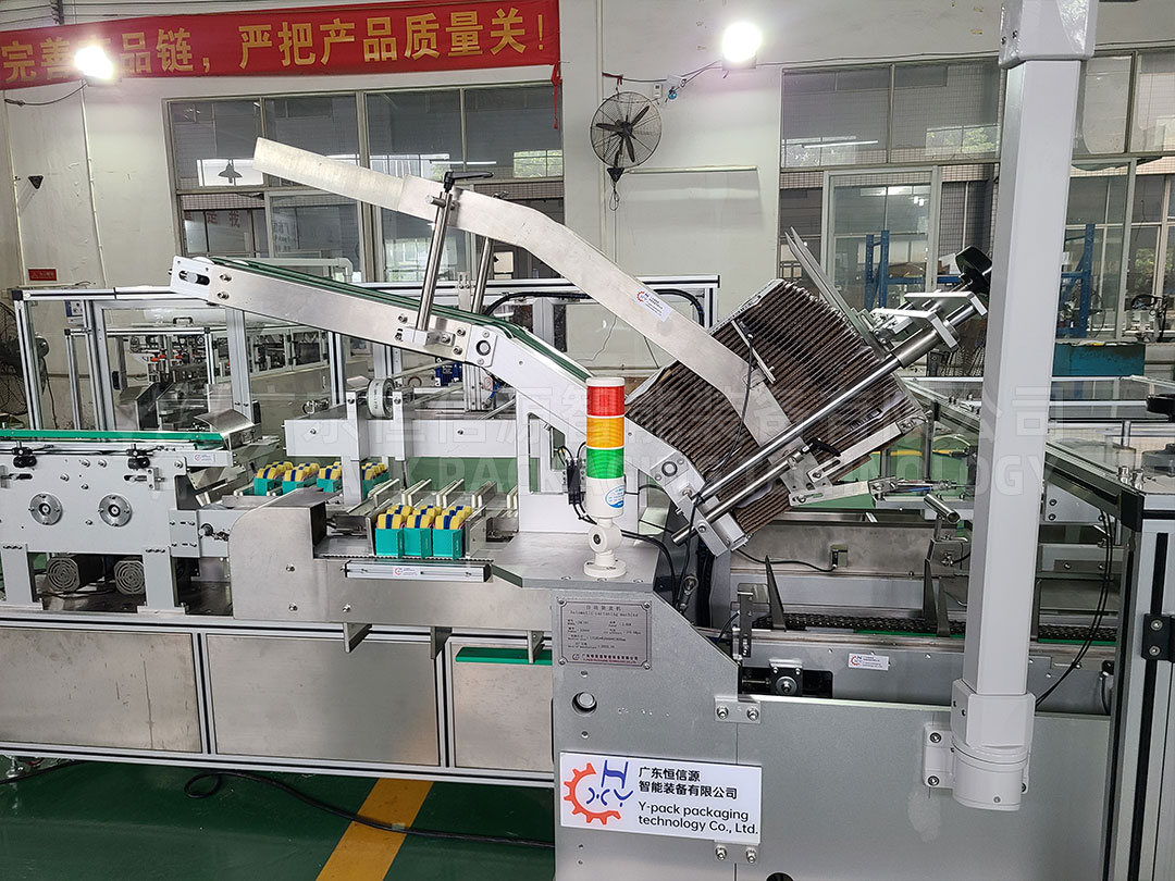 Visual Inspection Sorting Automatic Case Packer For Dishwand Sponge ...