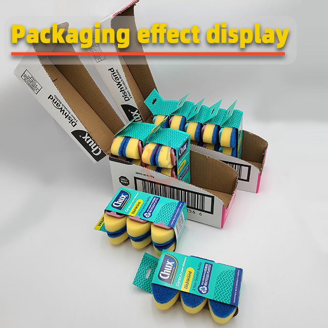 Visual Inspection Sorting Automatic Case Packer For Dishwand Sponge ...